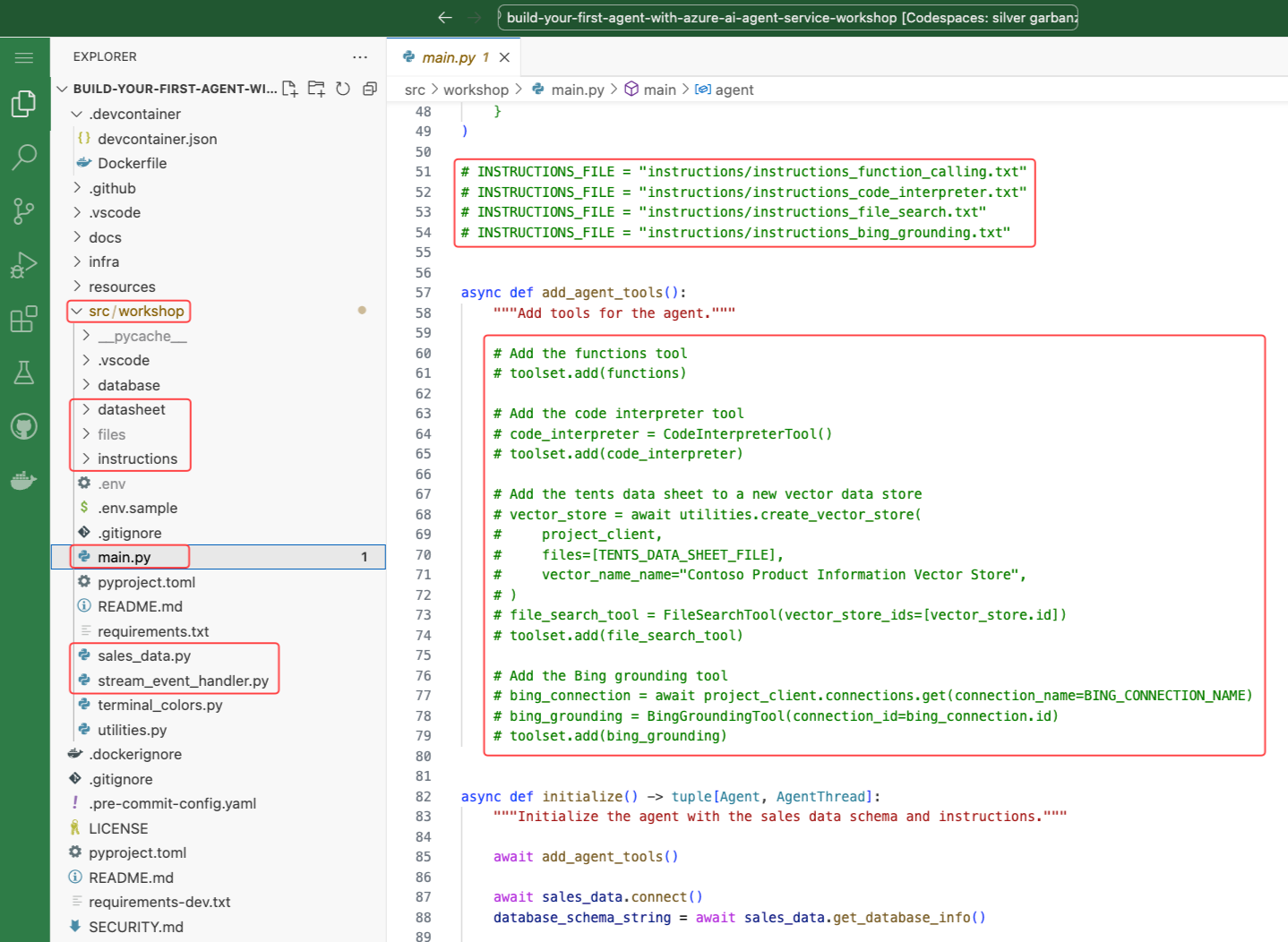 Self-Guided Learners - Build your first Agent